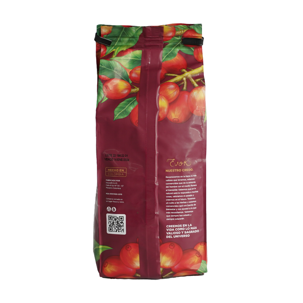 Café en Grano Evok - 340g de Sabor Premium Colombiano